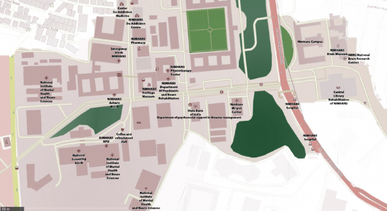 Nimhans Map | PDF
