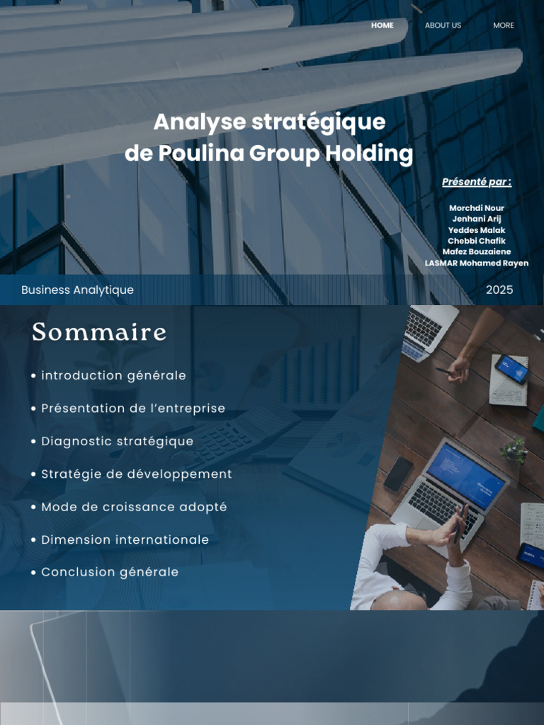 Analyse Stratégique de Poulina Group Holding | PDF