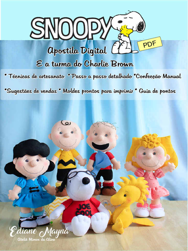 Snoopy e A Turma Do Charlie - Ediane Mayná | PDF | Caneta