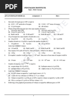 Live Quiz 1 Challenge - JEE 2026 Question Paper (Chemistry) | PDF