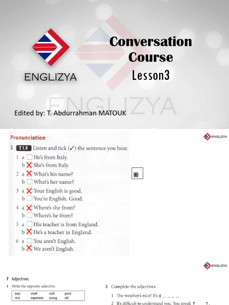 Lesson 3 | PDF