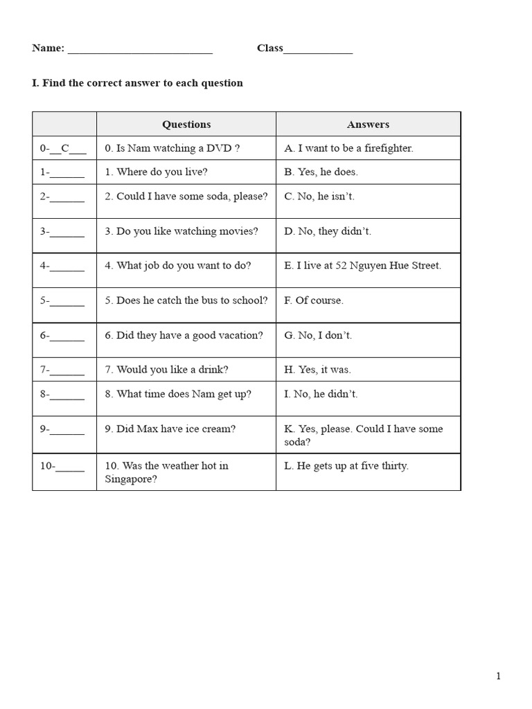 Grade 5 - 1st Review - Volum 1 | PDF