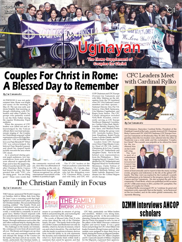 Ugnayan July | Download Free PDF | Pope | Catholic Church