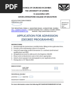 UNAM Application Form 2026 Guide | PDF | Namibia