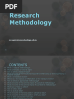 Research Methodology Lecture Notes | PDF