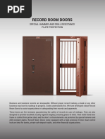 RCC Strong Room Construction Guidelines | PDF | Bank Vault | Reserve ...