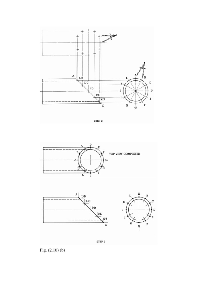 Cone Development | Technical Drawing | Geometric Shapes