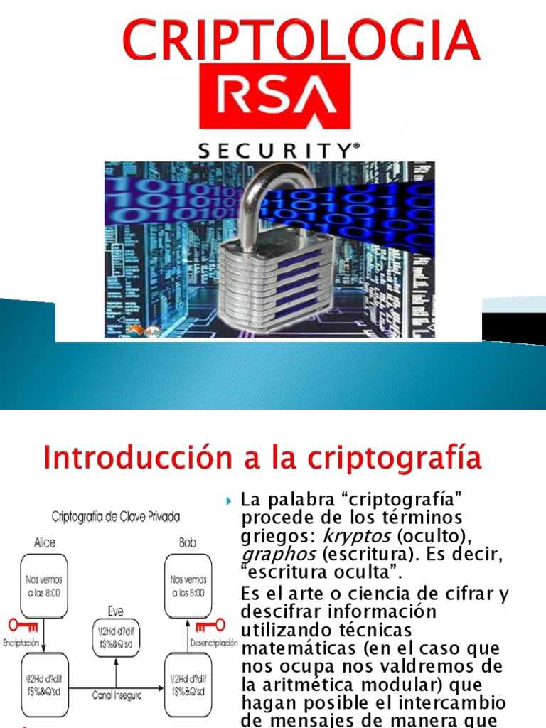 Criptologia Rsa | PDF | Clave (criptografía) | Criptografía