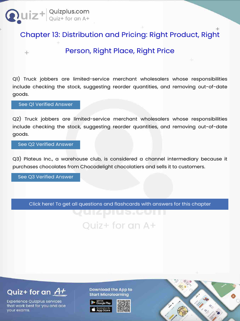 Truck Jobbers Are Limitedservice Merchant Wholesalers Whose ...