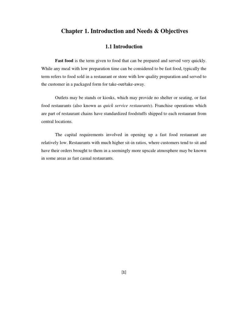 Indian Fast Food Industry Overview | PDF | Fast Food | Fast Food ...