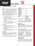 Conbextra EP65 Plus Epoxy Grout Guide | PDF | Epoxy | Strength Of Materials