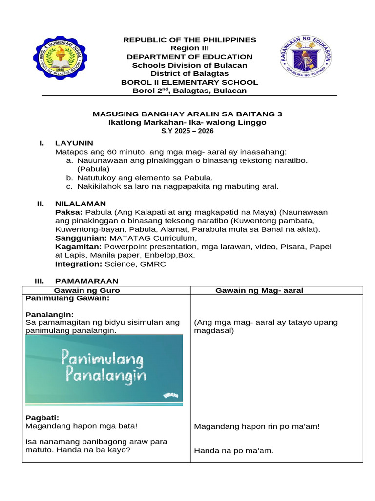DLP Demo g3 (Pabula) | PDF