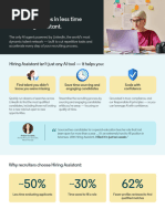 Recruiting Booster Datasheet | PDF | Oracle Corporation | Recruitment