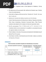 ISR-5 Form for Securities Transmission | PDF | Securities (Finance ...