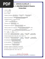 GCSE AQA Chemistry Formula Guide | PDF