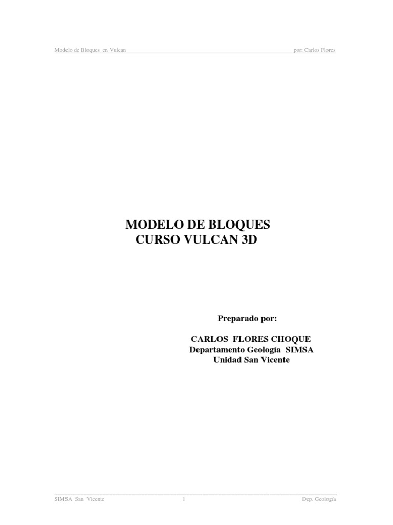Modelo de Bloques | PDF | Variable (informática) | Byte
