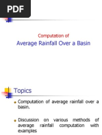 Arithmetic Mean Method | PDF | Precipitation | Hydrology