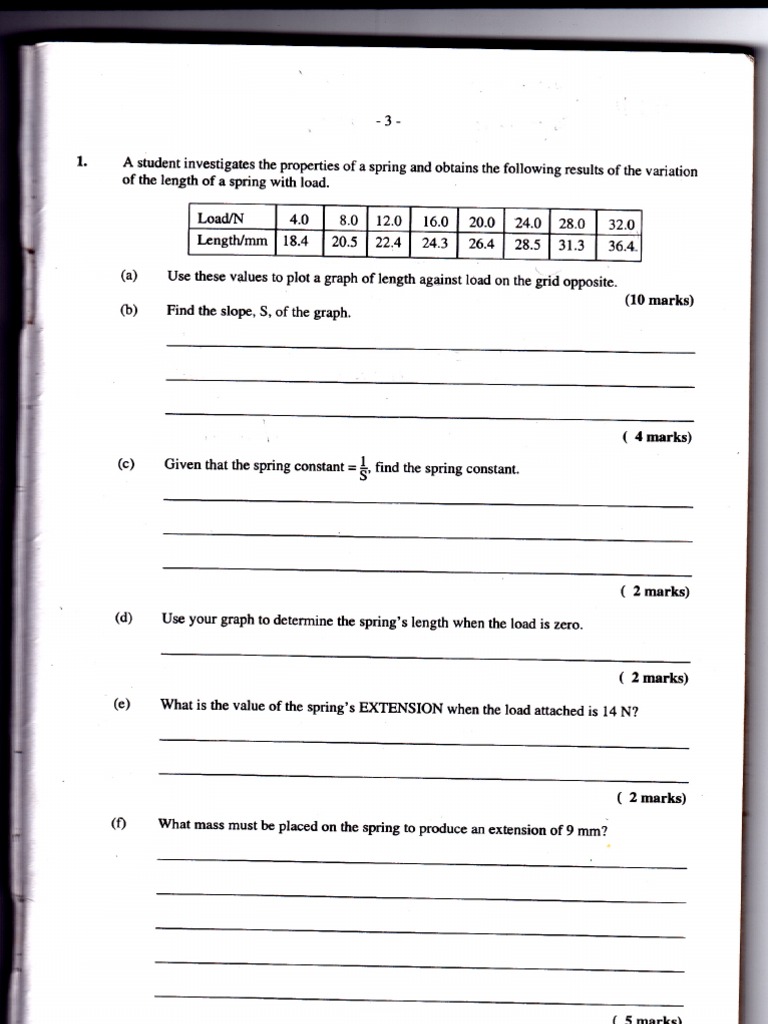 June 2000 Physics Past Paper (1) | Electron | Heat