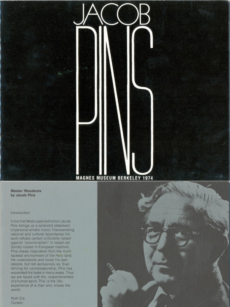 Jacob Pins: Master Woodcuts, Magnes Museum Berkeley (1974) | PDF