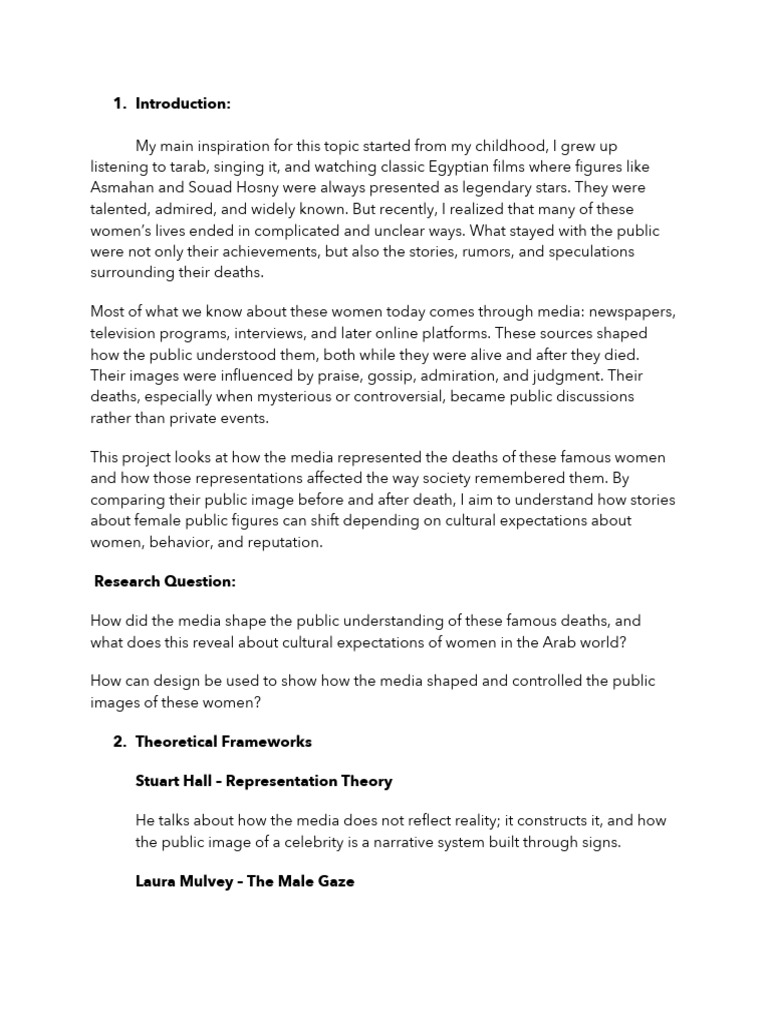 Introduction+ Outline Dossier | PDF