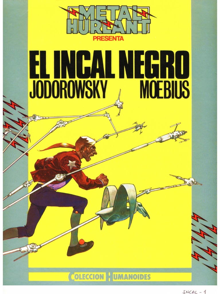 Alejandro Jodorowsky & Moebius - 01 El Incal Negro | PDF | Science ...