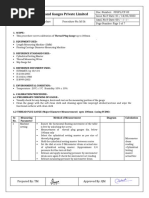 NPT Thread Gauge Inspection Procedure | PDF | Equipment | Tools