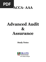 AAA June 2025 Examiner's Report | PDF | Audit | Risk