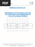 Construction Project Mobilization Plan | PDF