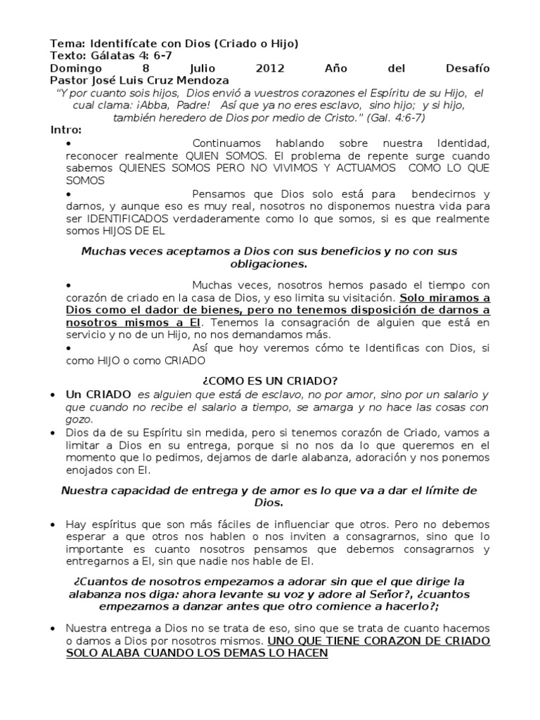 Identificate Con Dios | PDF | Amor | Abrahán