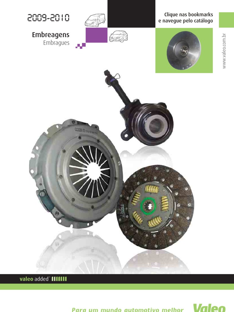 Valeo Catalogo Embreagem Leve 2009 em PDF | PDF | Veículo motorizado | Carro