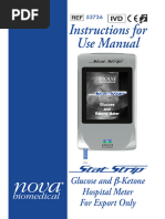 Nova StatStrip Meter Training Guide | PDF | Accuracy And Precision ...