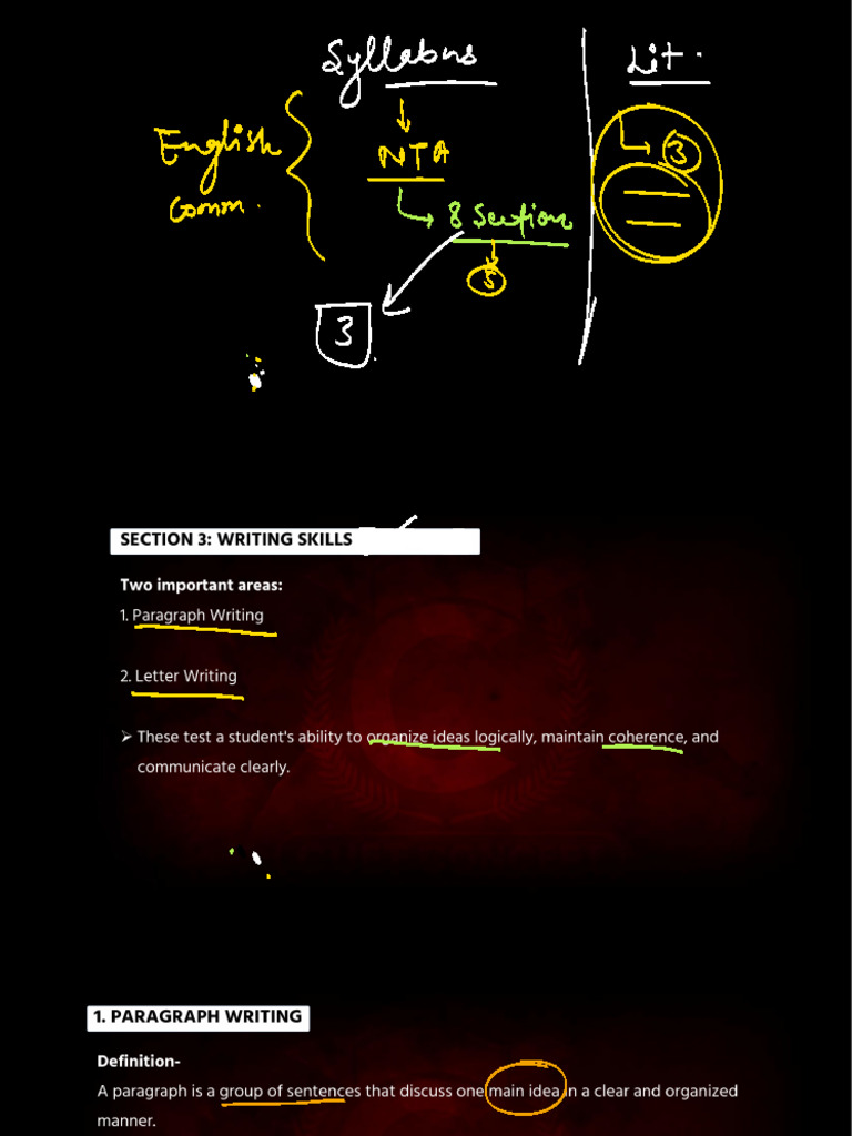 Writing Skills | PDF