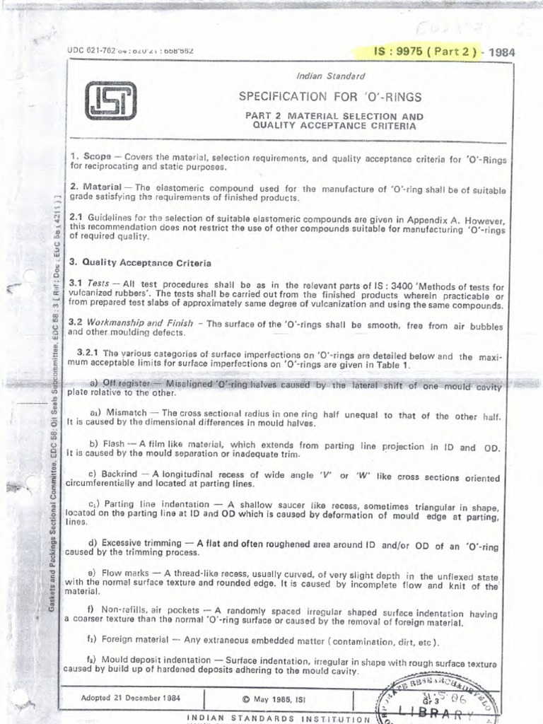 Is 9975 Part 2 | PDF