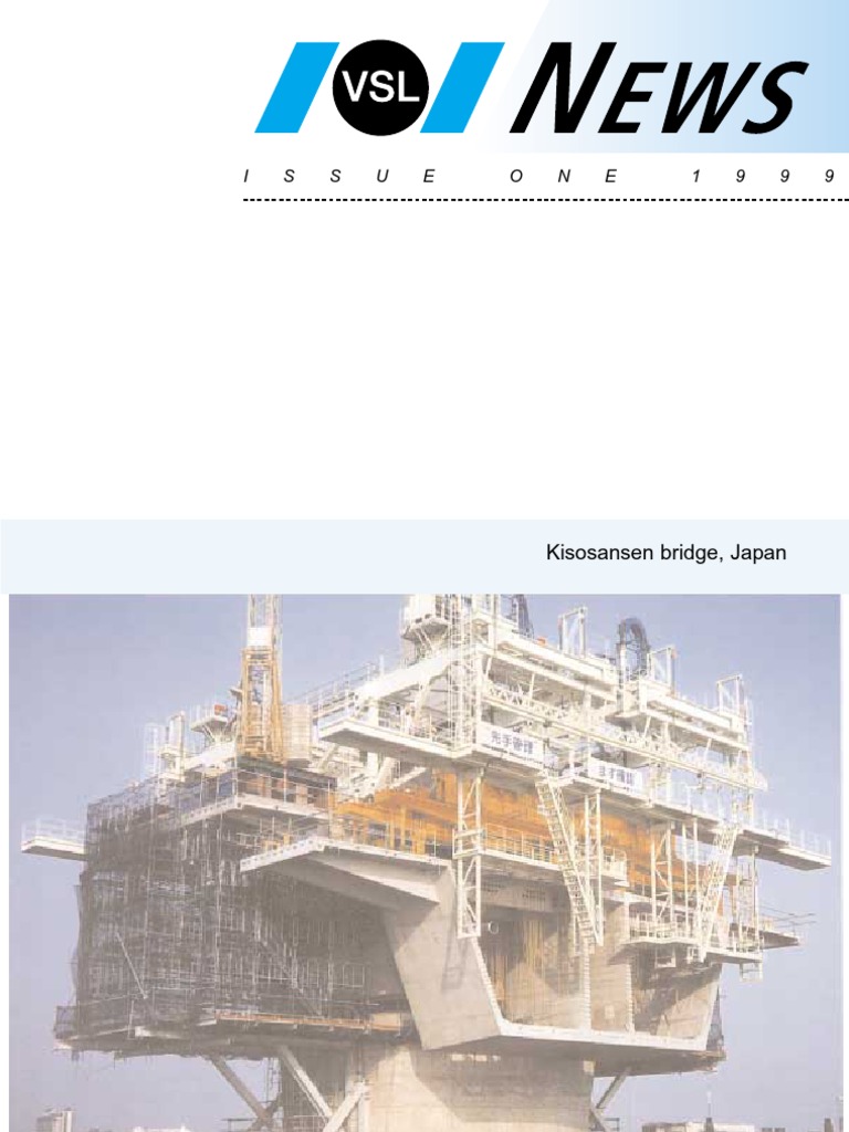 VSL News 1999 1 | PDF | Bridge | Prestressed Concrete