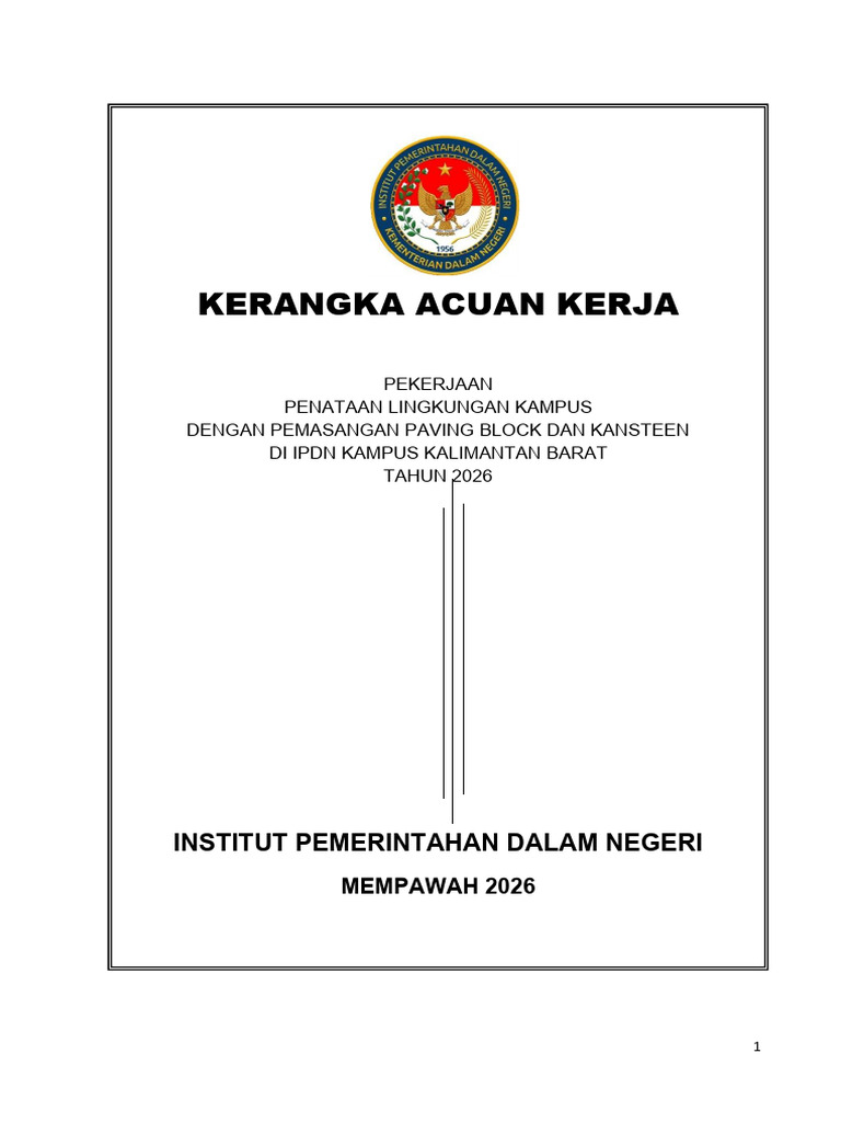 Kak Paving Dan Kansteen | PDF