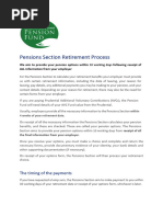 NHS Pension AW8P Benefits Claim Form | PDF | Pension | Retirement