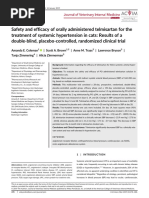 ACVIM Guidelines for Hypertension in Pets | PDF | Hypertension ...