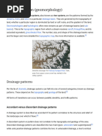 Drainage Patterns: Types and Significance | PDF | Valley | Stream