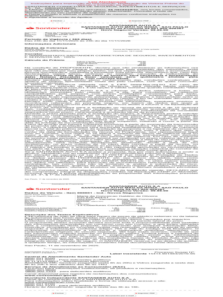 Santander Autocare Pdf