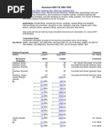 Ampco 21: Technical Data Sheet Continuous Cast | PDF | Strength Of ...
