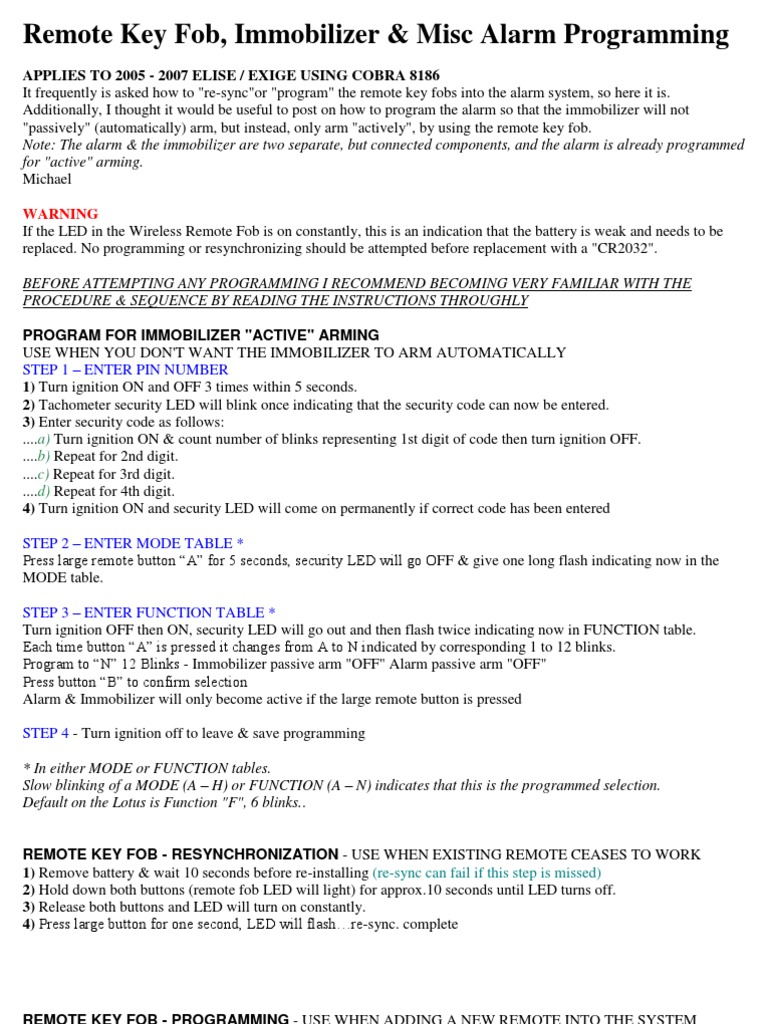 Programming Cobra 8185-6 | PDF | Computer Engineering | Computing