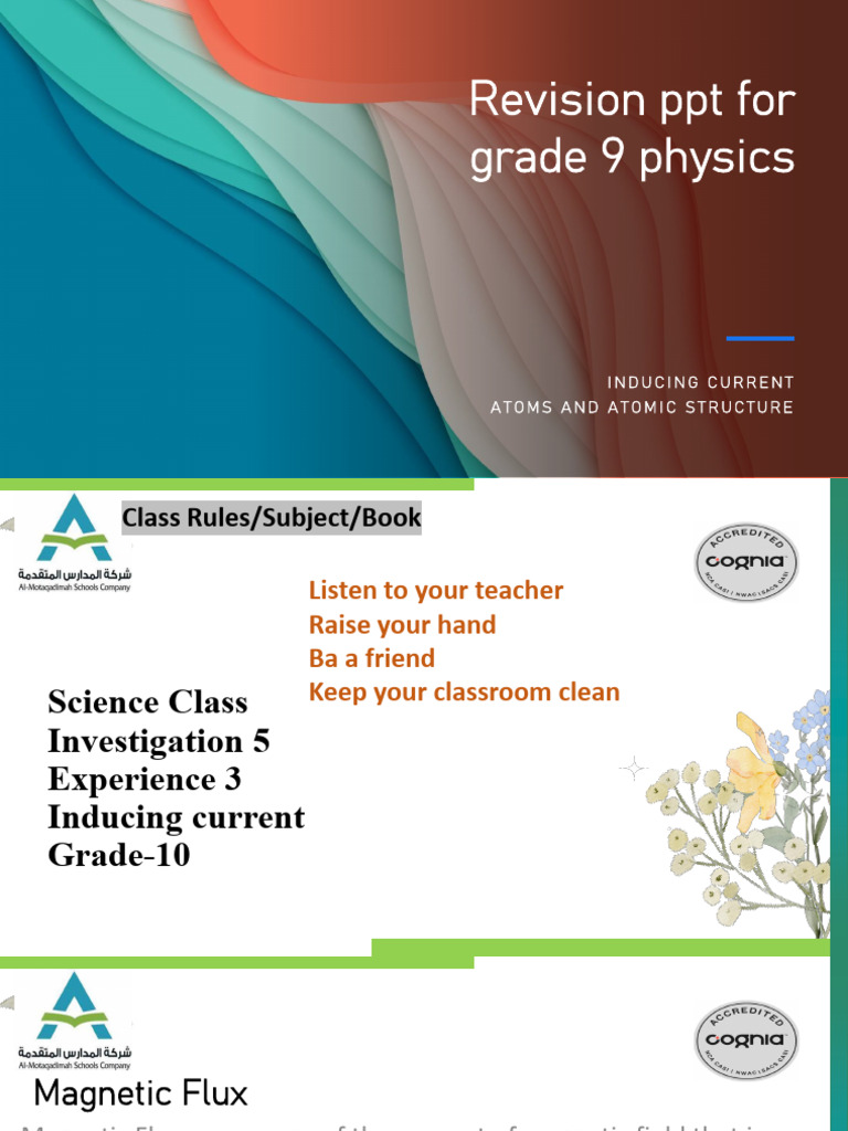 Revision PPT For Grade 10 Physics | PDF