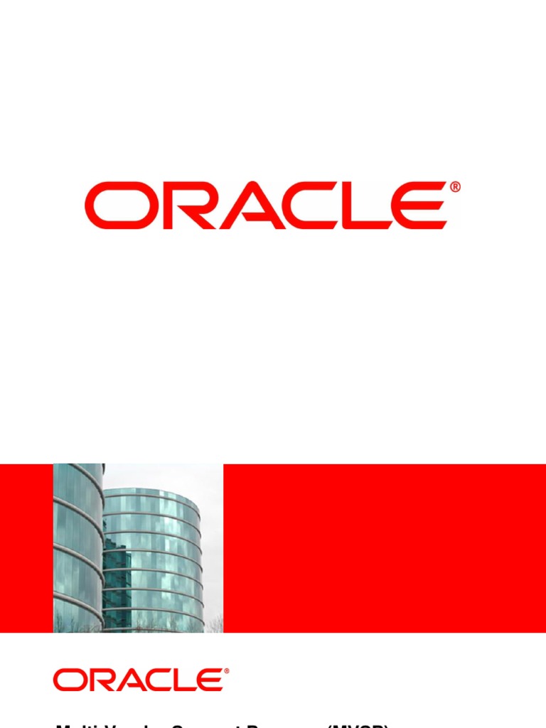 Master MVSP Awareness - External - FINAL | PDF | Oracle Corporation ...