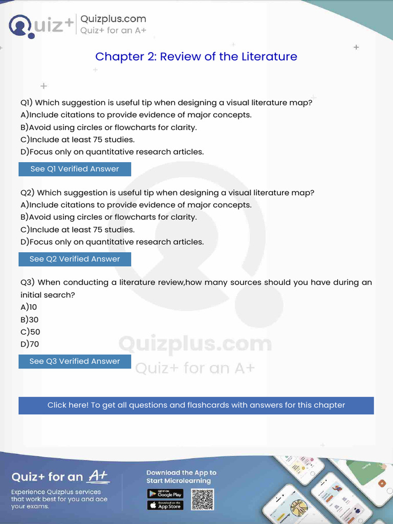 Which Suggestion Is Useful Tip When Designing A Visual Literature Map ...