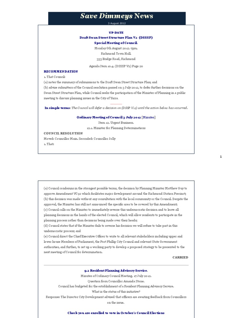 Save Dimmeys News | PDF | Justice | Crime & Violence