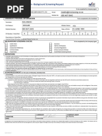 MIE Background Screening Consent Form | PDF | Criminal Record | Privacy