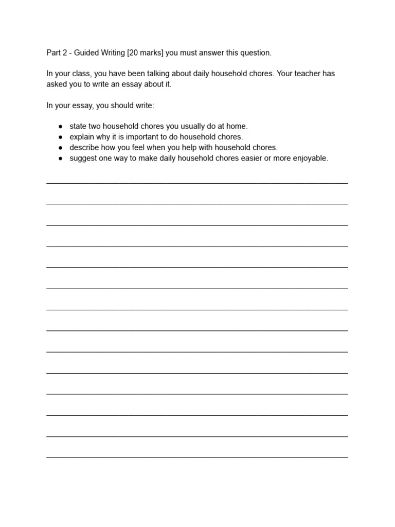 Unit 1 - P2 Guided Writing | PDF | Essays | Non Fiction Literature
