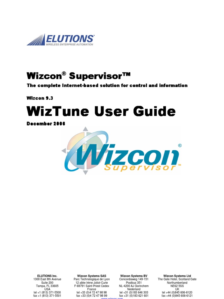Guide Wizcon | PDF | Double Click | Parameter (Computer Programming)
