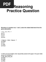 CGP 11+ Verbal Reasoning Sample Test | PDF | Standardized Tests | Tests