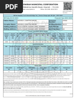 Howrah Municipal Corporation Property Tax Bill | PDF | Property Tax ...